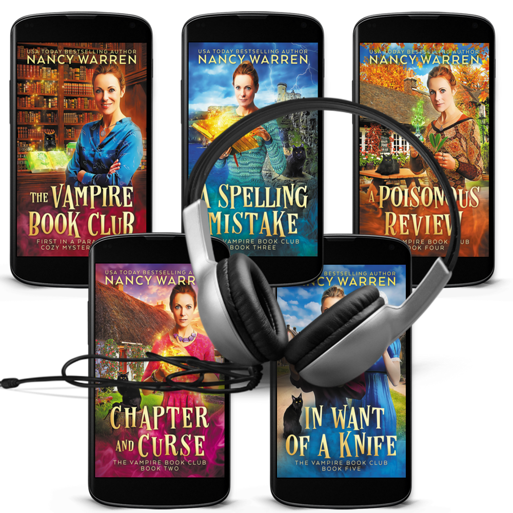The Vampire Book Club AUDIOBOOK BUNDLE - 50% off! – NancyWarrenAuthor