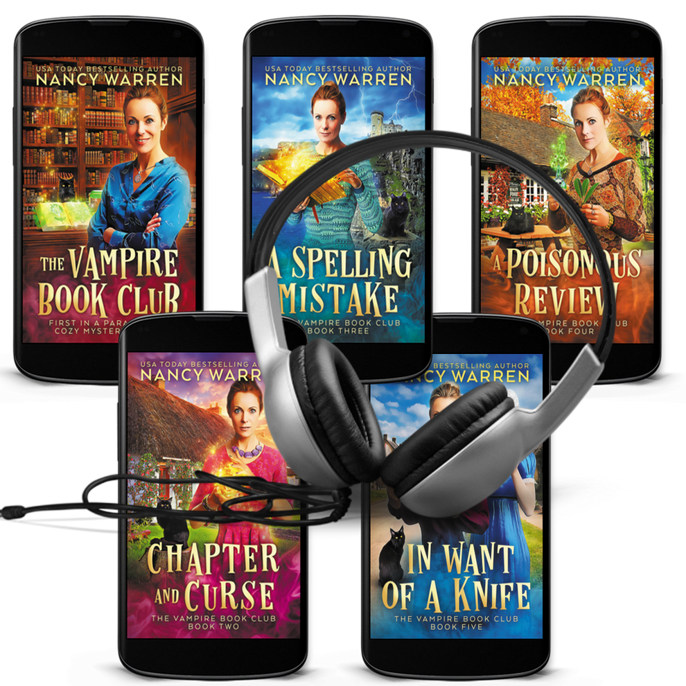 The Vampire Book Club AUDIOBOOK BUNDLE - 50% off! – NancyWarrenAuthor